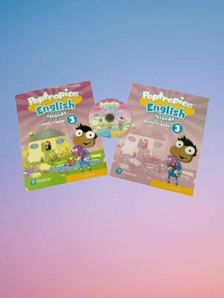 Poptropica. English Islands 3 Полный комплект (Pupil's Book + Activity Book + СD)