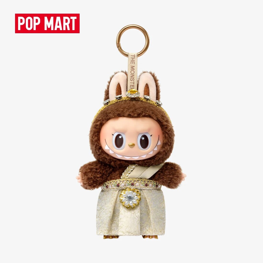 Игрушка-брелок Лабубу Pop Mart Оригинал Labubu Good Luck to You, 1 штука