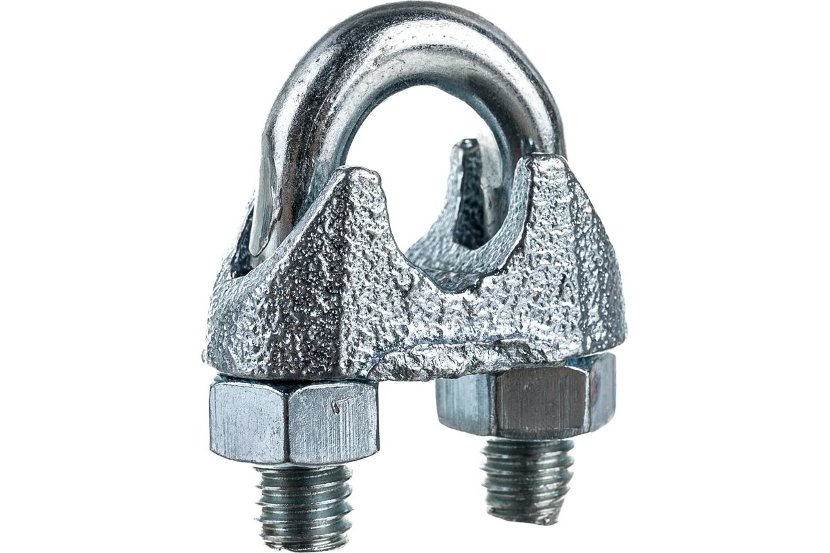 TOR канатный зажим ф=10 мм DIN 741 123106 - надёжное крепление канатов и тросов