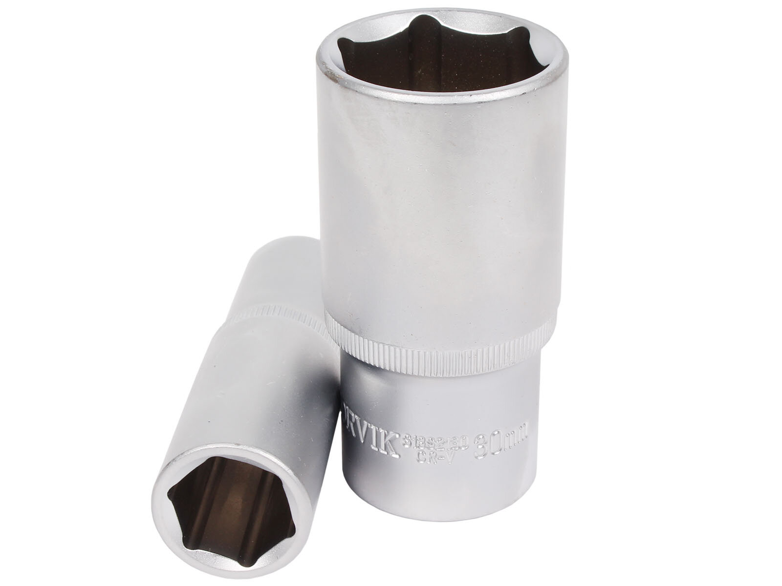 Головка торцевая Thorvik, шестигранная, 1/2", 27мм, высокая, хромованадиевая