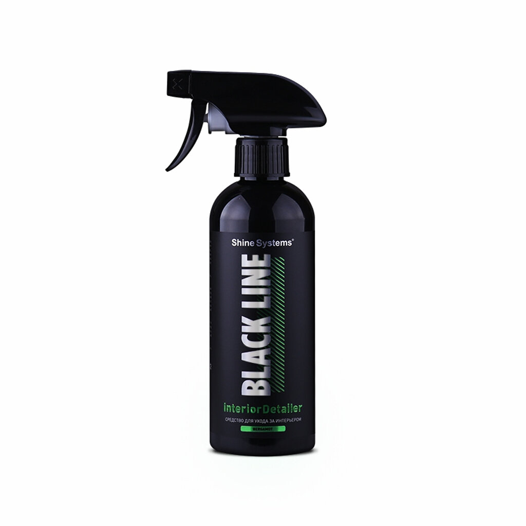 InteriorDetailer Bergamot - средство для ухода за интерьером Shine Systems Black Line, 400 мл