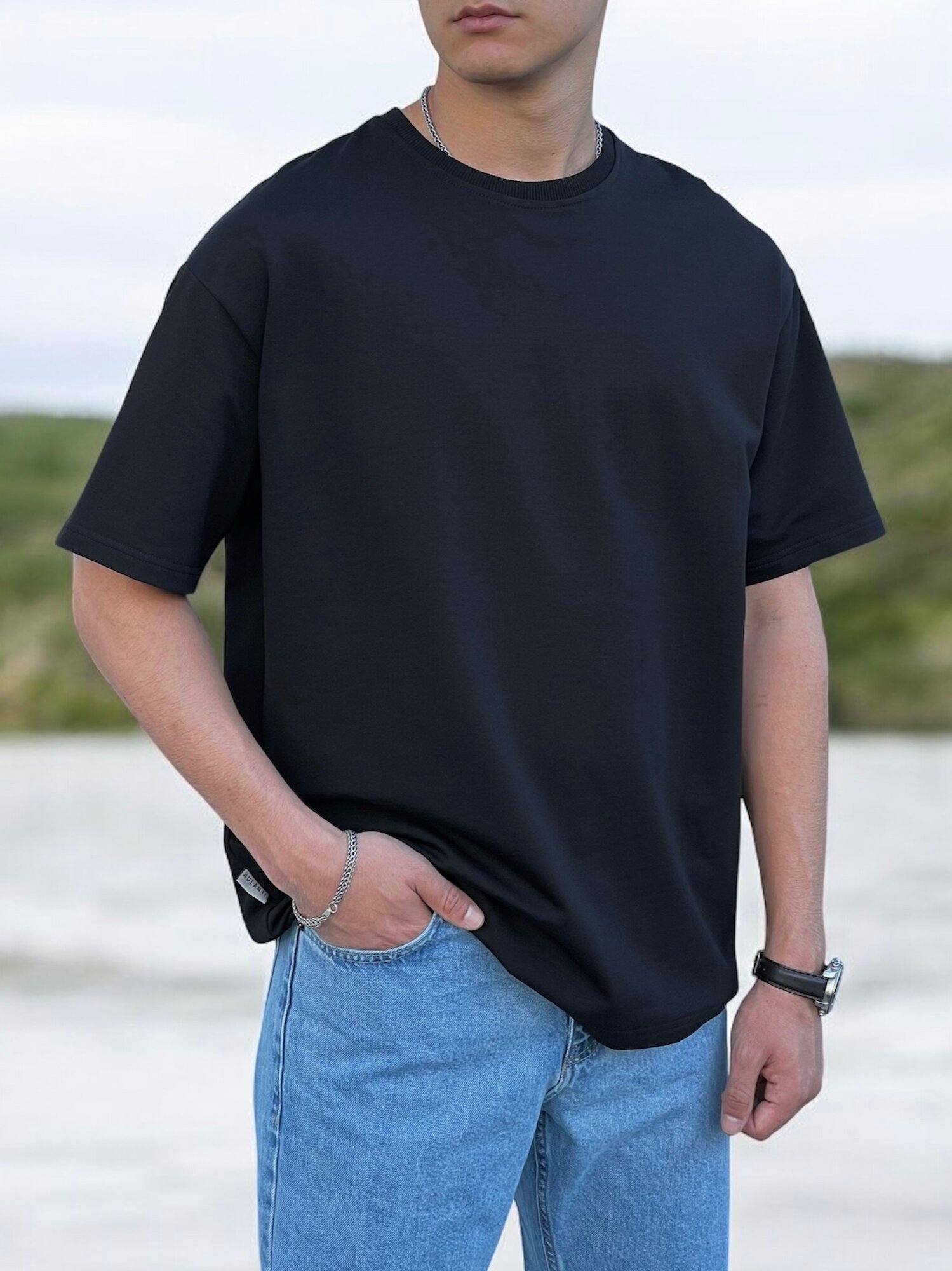 Футболка оверсайз хлопок