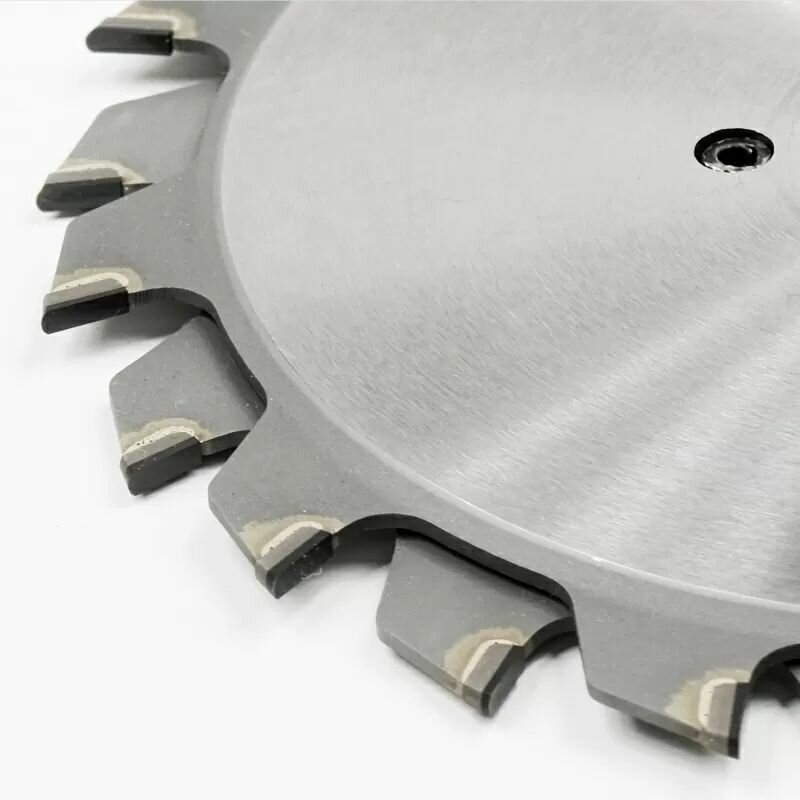 Пильные диски PCD подрезной регулируемый 120 мм посадка 20 мм с зубьями из поликристаллического алмаза 120x2,8/3,6x20 Z12+12 Woodwork