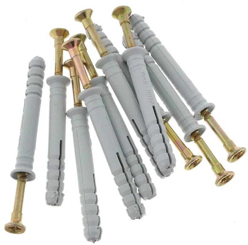 Дюбель-гвоздь Tech-Krep, SM-G, нейлон, диаметр 6 мм, длина 40 мм, 200 шт.