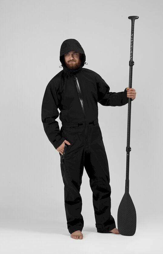 Сухой гидрокостюм для SUP ABRANTA Comfort Plus Black Мужской р-р 54 рост 179-184, одежда для сап-сёрфинга, сап борд