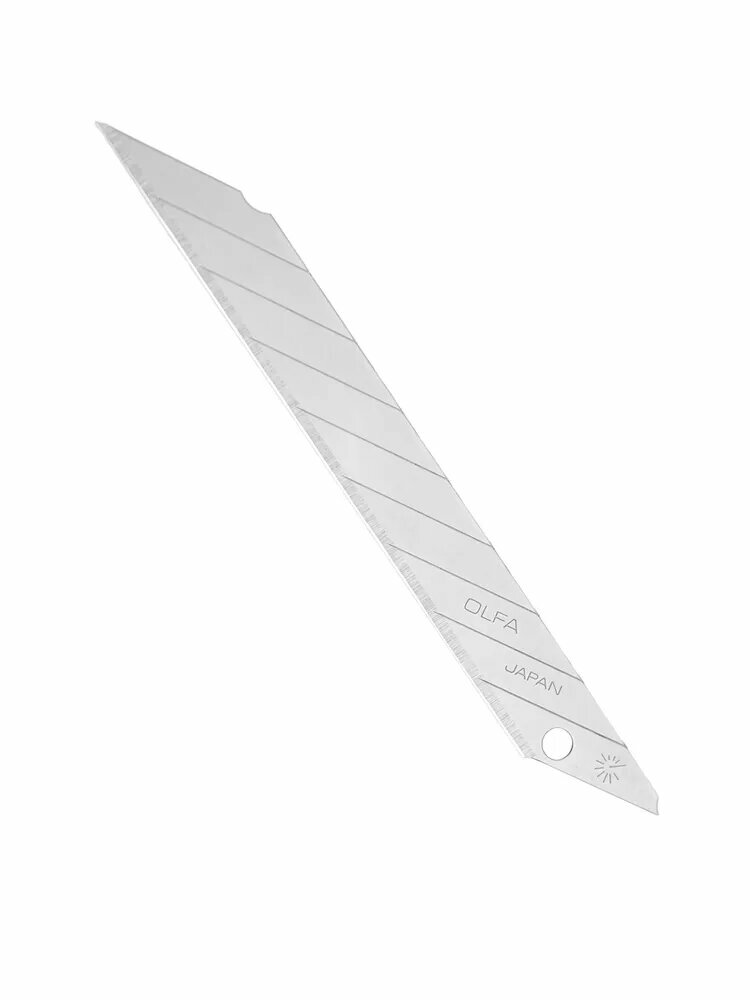 10 шт, OLFA DKB-10, маленькое универсальное лезвие 9 мм, острый угол 30 градусов, автомобильные обои, острый угол, канцелярские принадлежности, резка