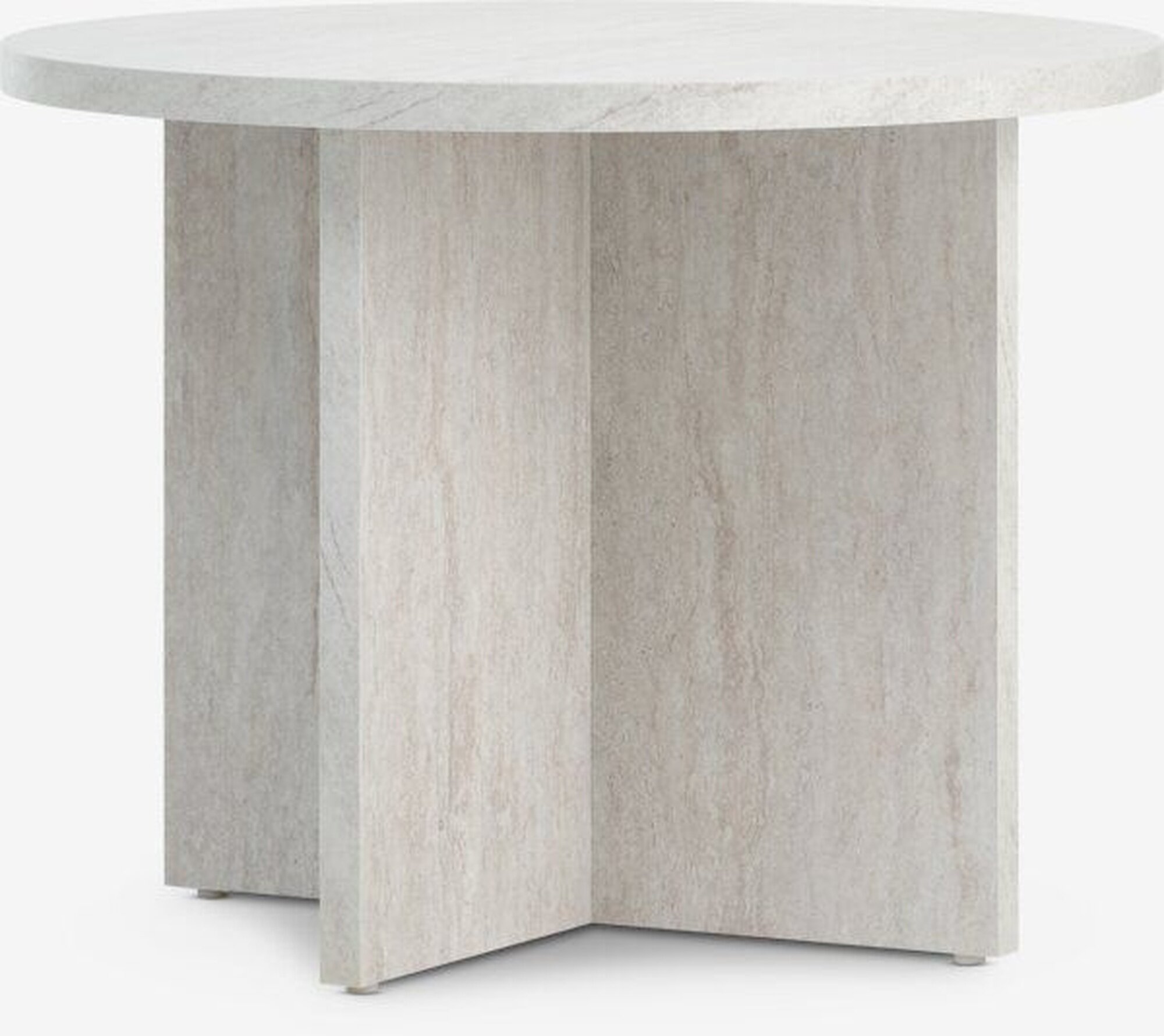 Журнальный столик Jysk "NIELSHAVE", шпон, круглый, 55 x 42 см