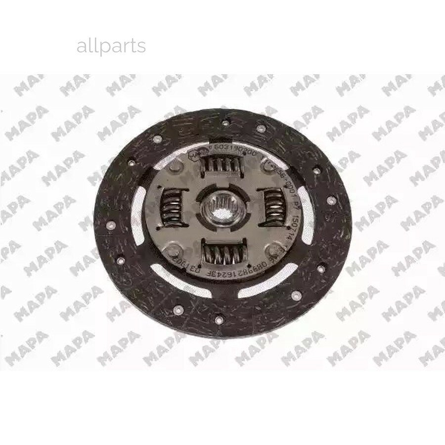 MAPA 004190509 к-кт сцепления! без подш.\ Ford Fiesta/Fusion 1.3/1.4 01>, Mazda 2 1.25/1.4 03>