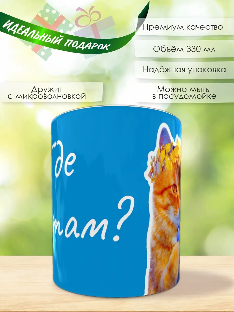 Кружка Где Рустам? — фото 1