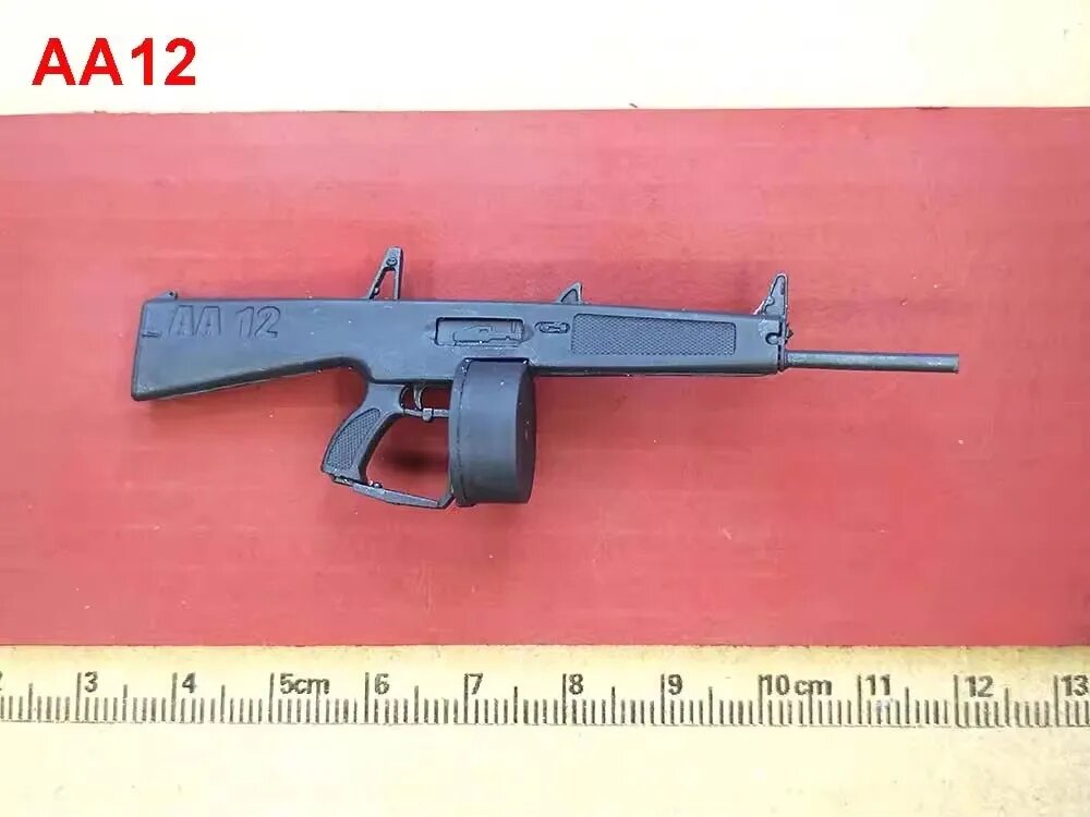 Модель пистолета AUG PP19 G36 APC9 AS VAL 1/12 для фигурок 6 дюймов D13Plastic Mini Size
