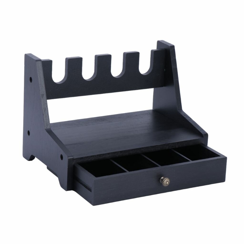 Стойка для пистолета, выставочная витрина, безопасные органайзеры, деревянный держатель на 4/6 слотов