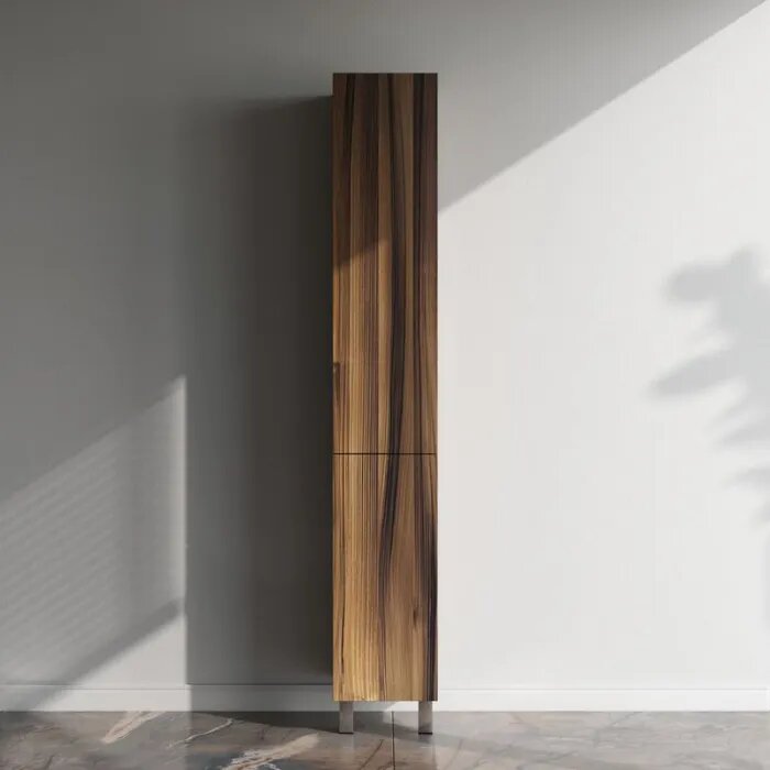 Шкаф-пенал AM.PM Gem 30 L напольный, орех