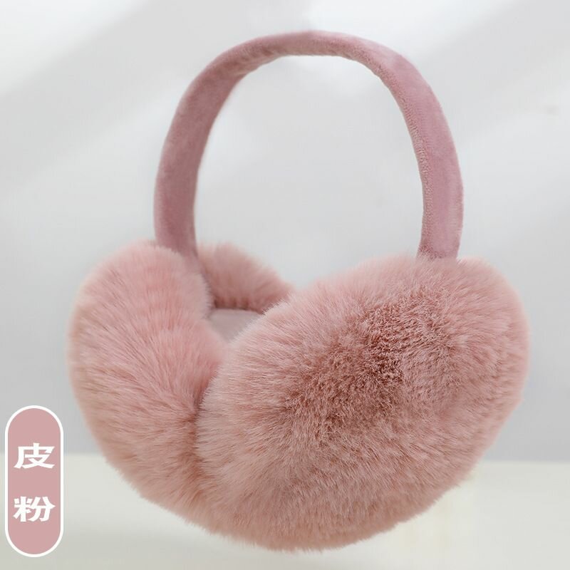 Наушники зимние для женщин, милые плюшевые теплые , антифризные шапки, , защита ушей, складные грелки