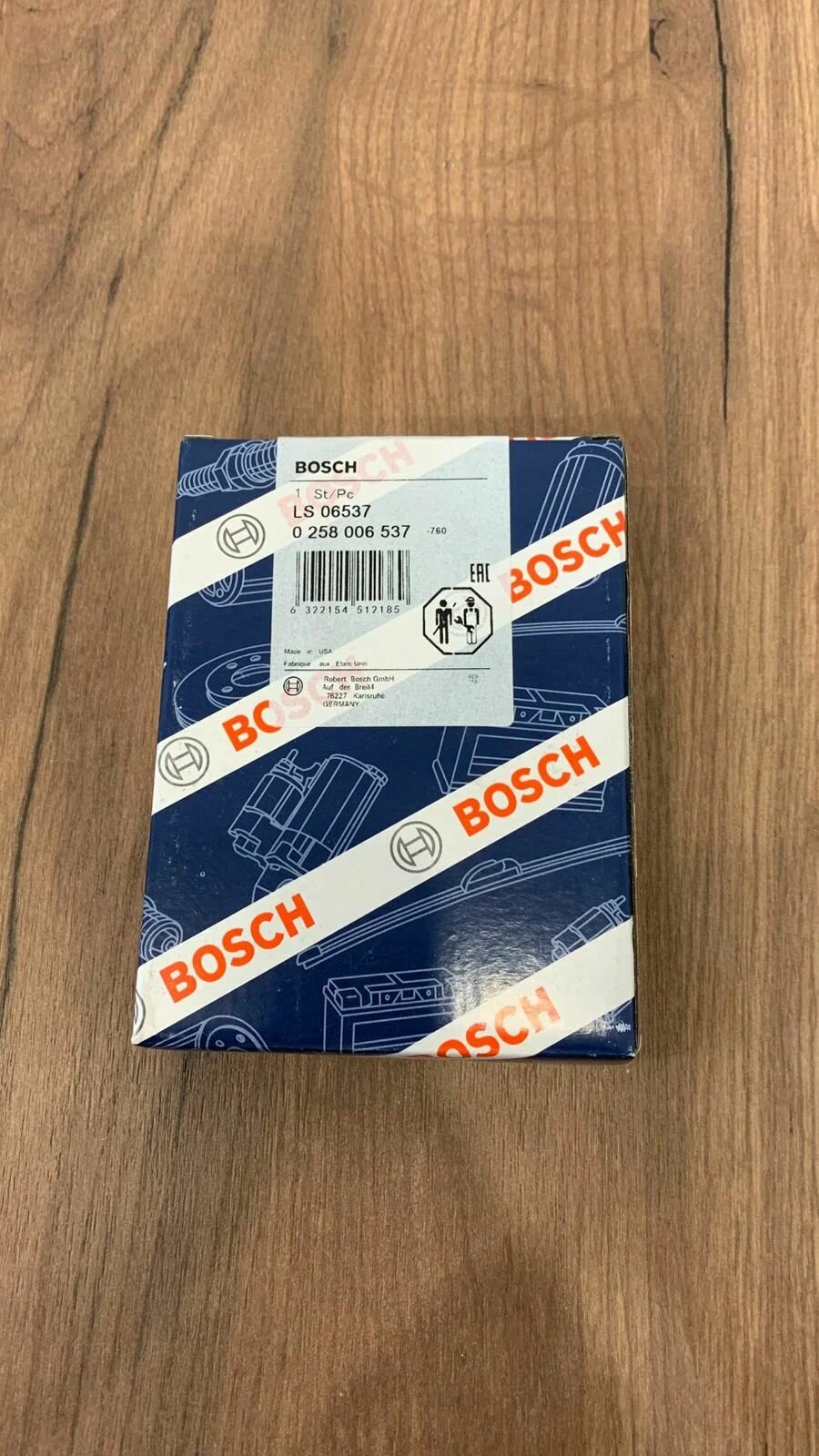 Датчик кислородный BOSCH 0258006537 ВАЗ 2113; 2114; 2115; Нива 4Х4; Granta; Kalina; Priora