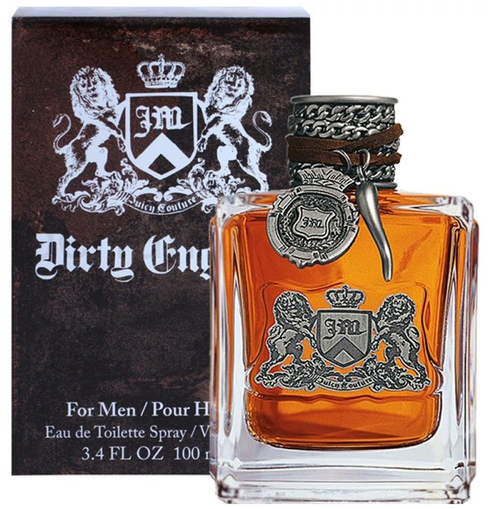 Туалетная вода мужская JUICY COUTURE Dirty English, 100 мл. Джуси Кутюр мужской парфюм