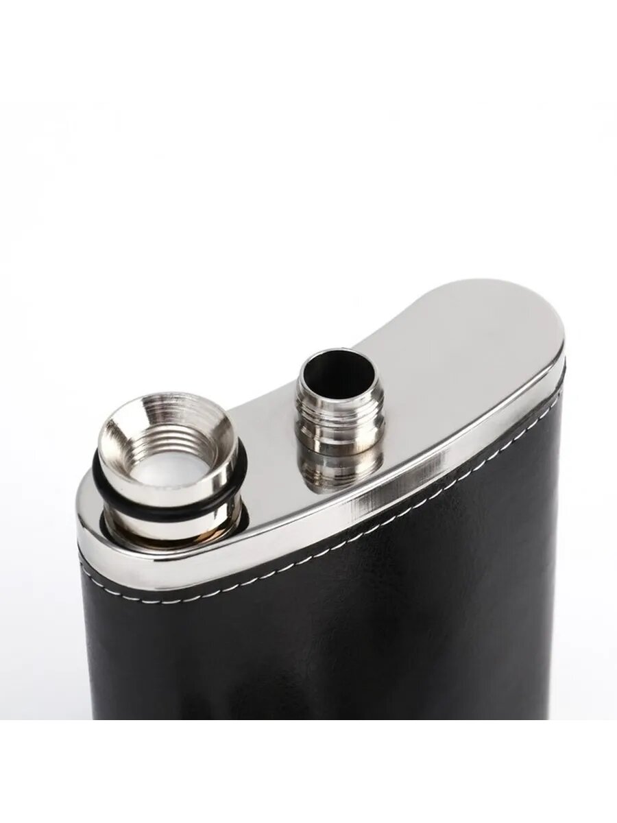 Стильная складная фляжка с аксессуарами