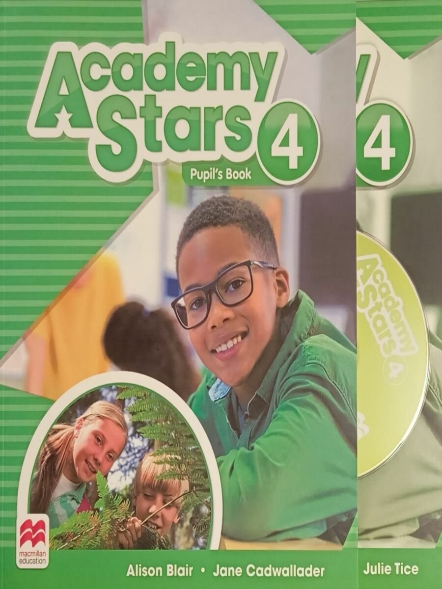 Academy Stars 4 Полный комплект (Рuрil's Вооk + Wоrkbооk + CD)