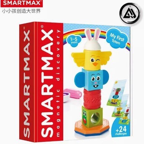 Магнитный конструктор SmartMax "Мои первые домашние животные", развитие моторики, логики, мышления