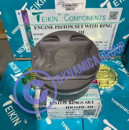 Поршни двигателя + кольца TEIKIN 44365 0.50 NISSAN QASHQAI JUKE MARCH H16DE-III [ 13010-BB01A ]