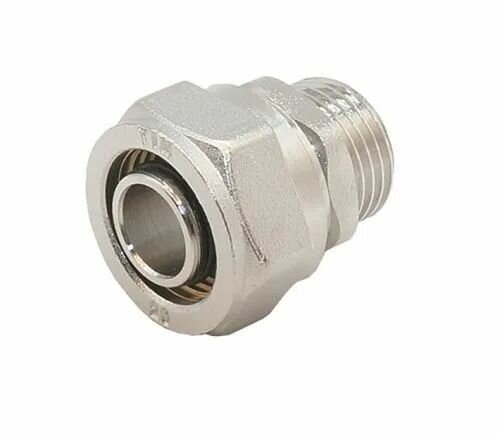 Фитинг обжимной с переходом на наружную резьбу 16*1/2" ш, TIM C-S1602MN