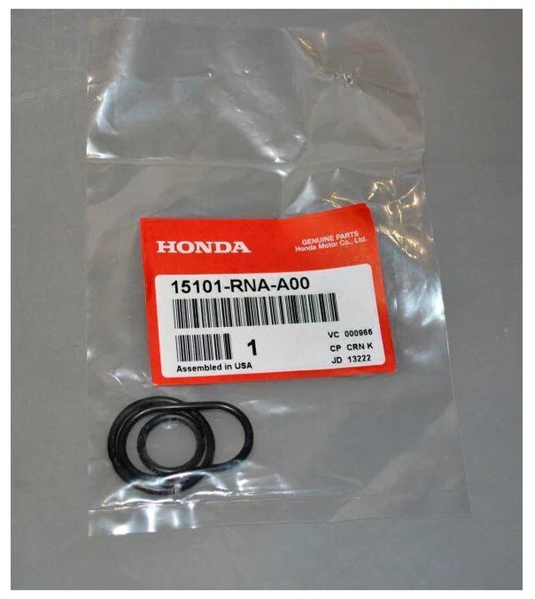 Кольцо уплотнительное Honda 15101RNAA00, для Honda Accord/Civic