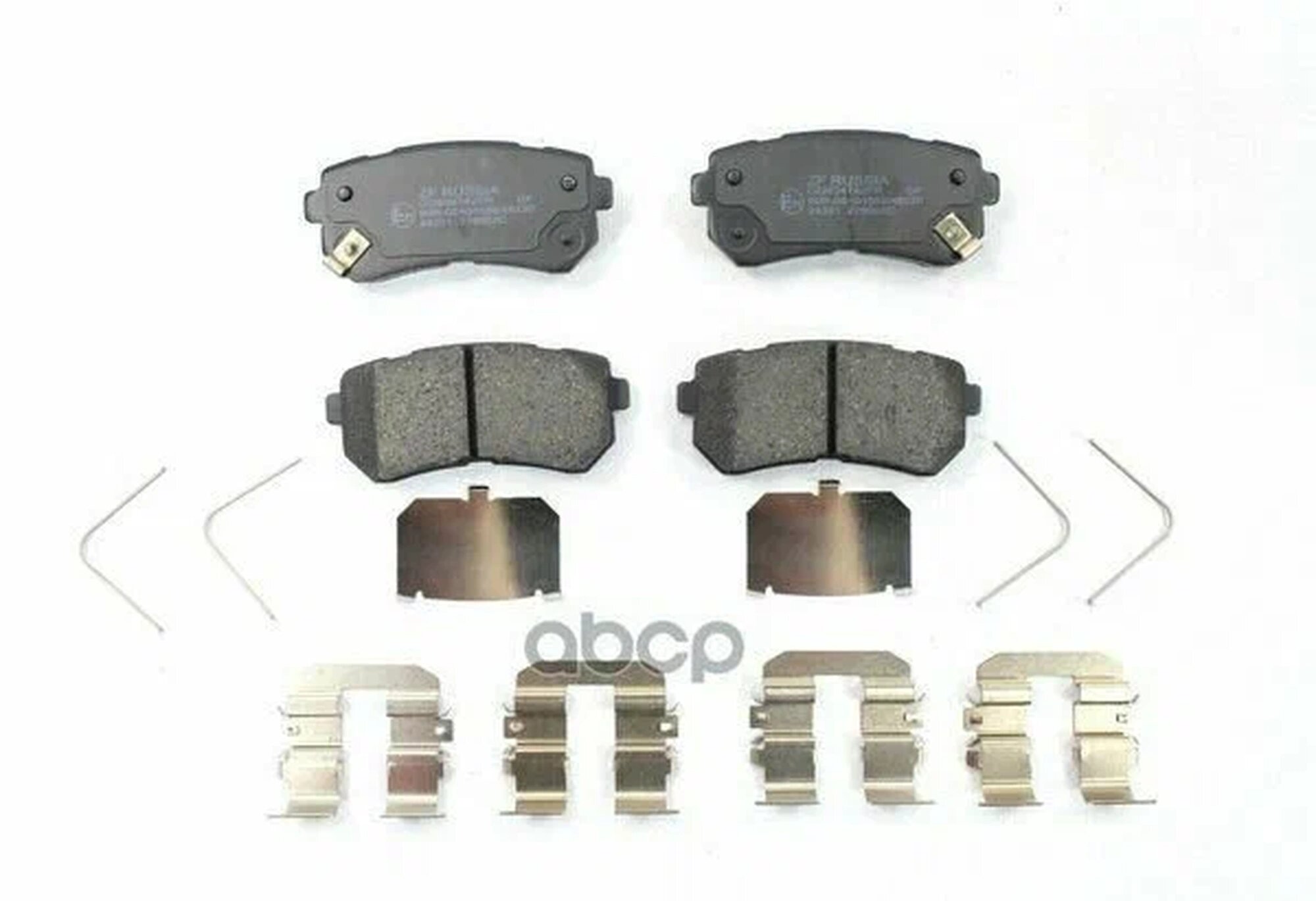 Тормозные колодки ZF Russia GDB3474ZFR для Changan Eado, Hyundai Accent, Hyundai Tucson, Hyundai i20, Hyundai ix35