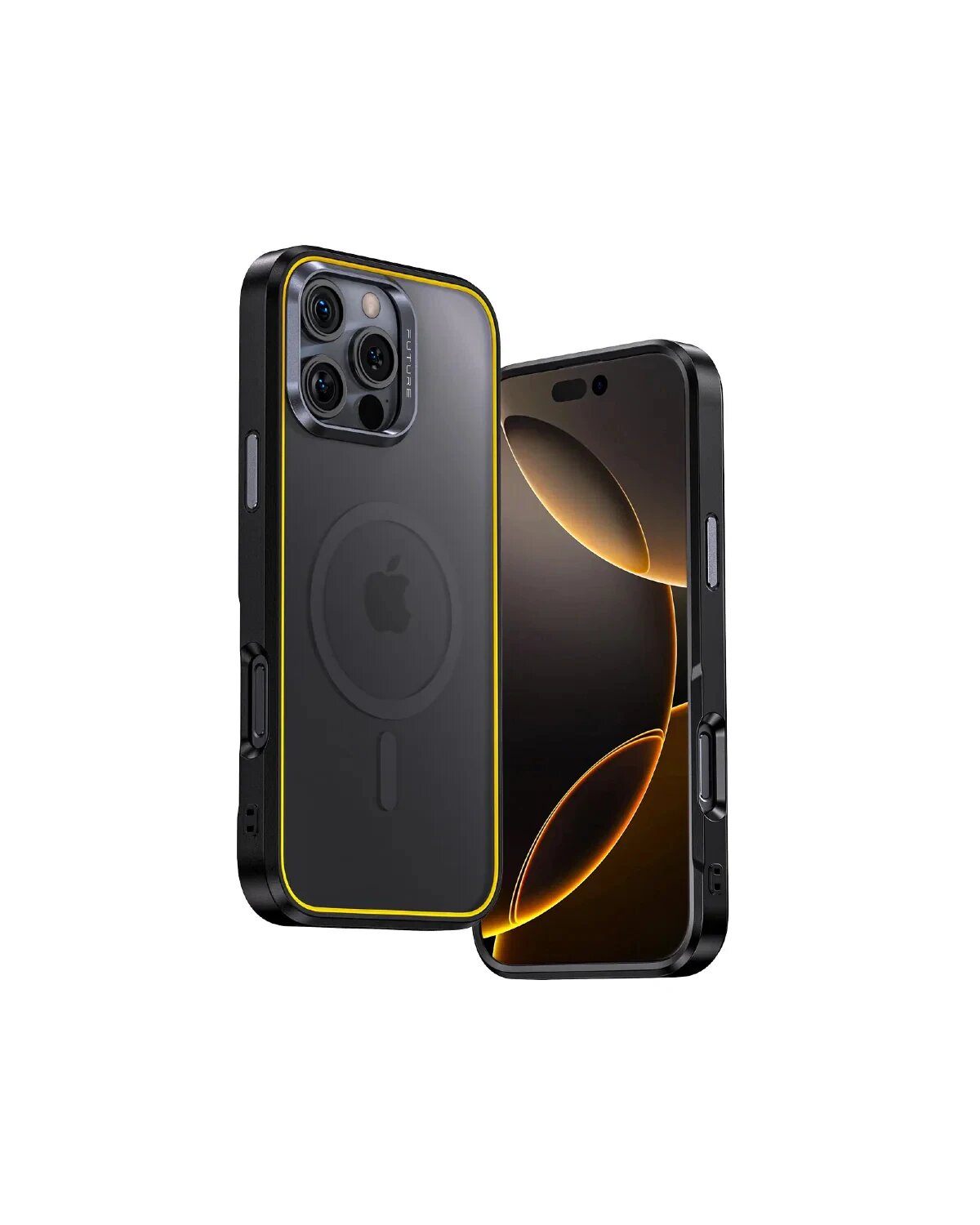 Черный чехол MagArmor для iPhone 16 Pro Max