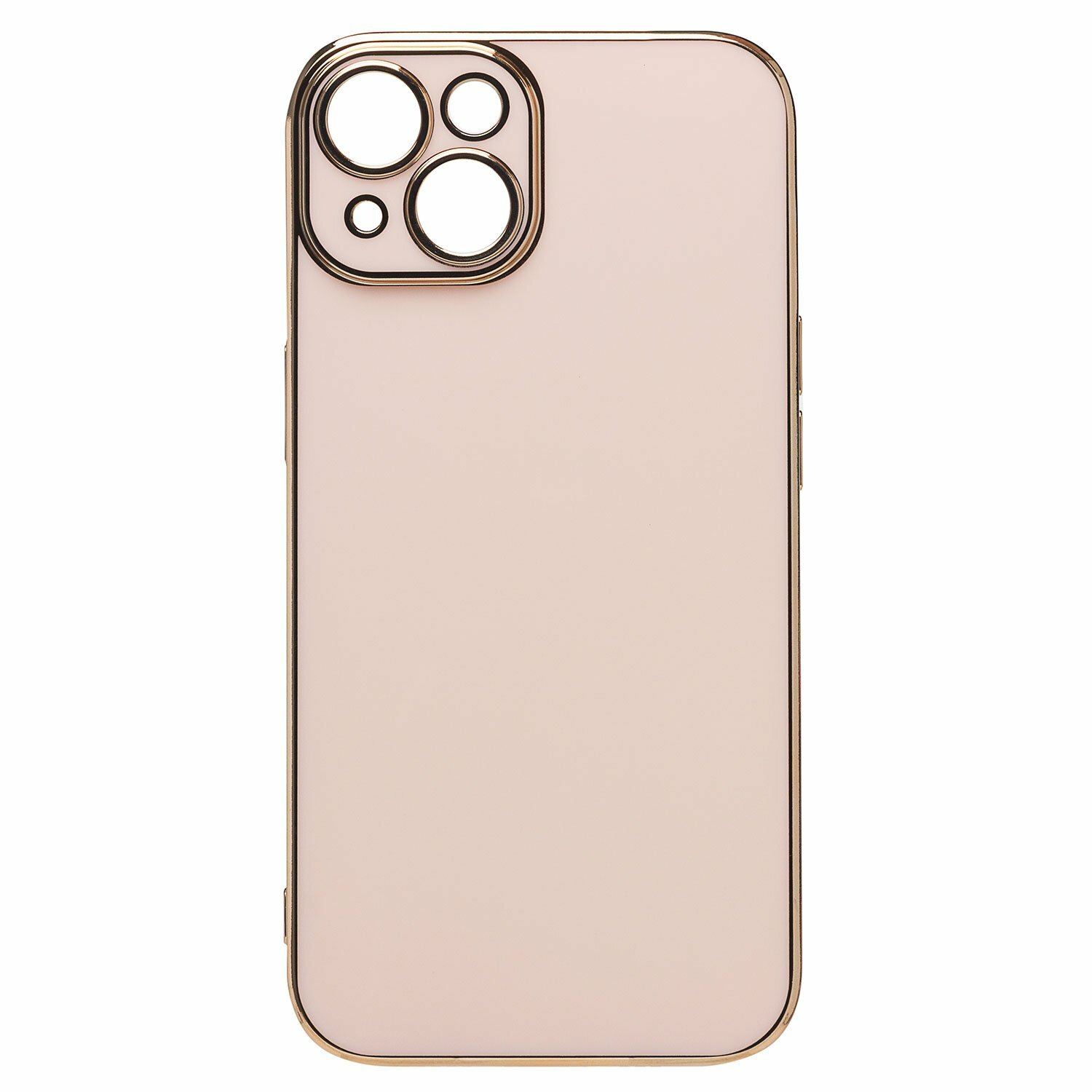 Чехол-накладка для Apple iPhone 14 (светло-розовый) - SC301