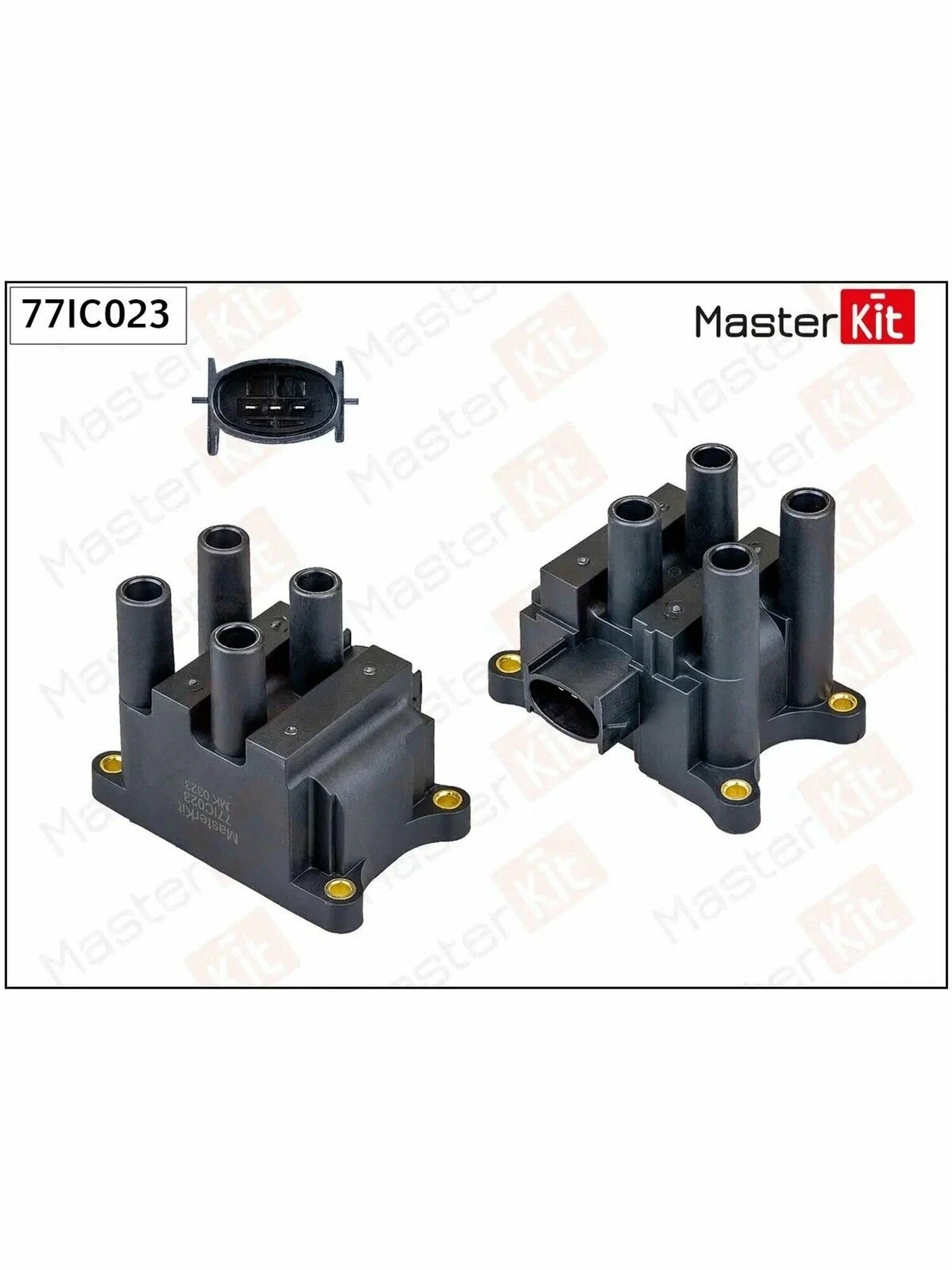 Катушка зажигания MasterKit 77IC023, для FORD FOCUS, 1 шт