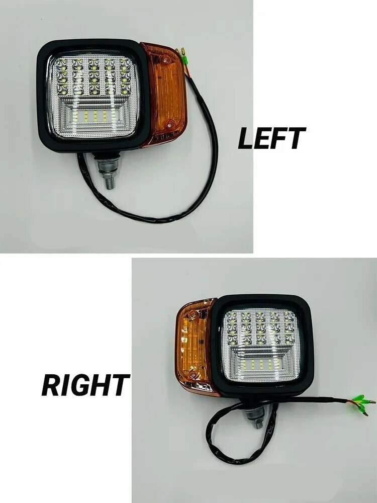 Фары автомобильные, 2 шт, арт. Экскаваторный трактор LED-DSA