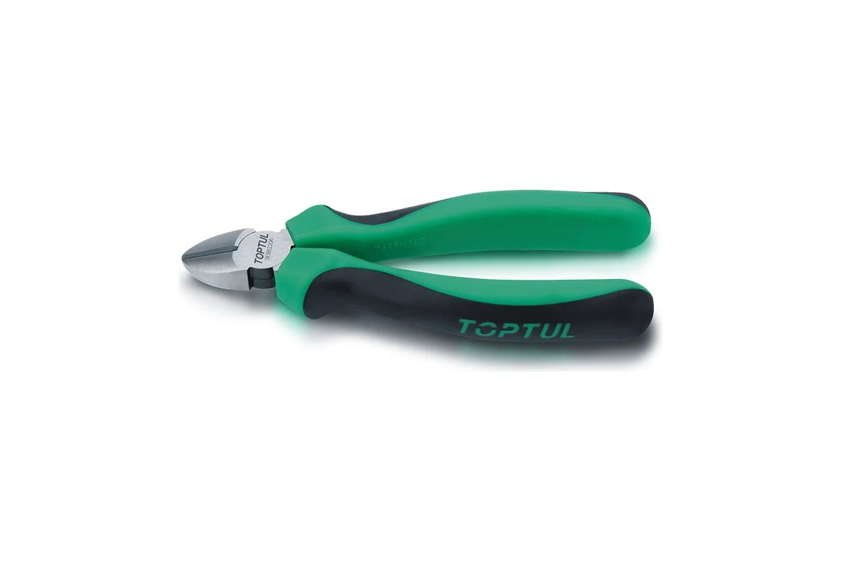 Бокорезы диагональные/боковые, для проводов, 150 мм, профессиональные, TOPTUL DEBB2206