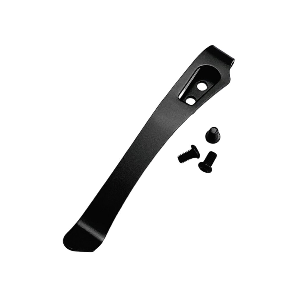 Задний зажим из нержавеющей стали, карманный зажим, зажим для ножа-черный