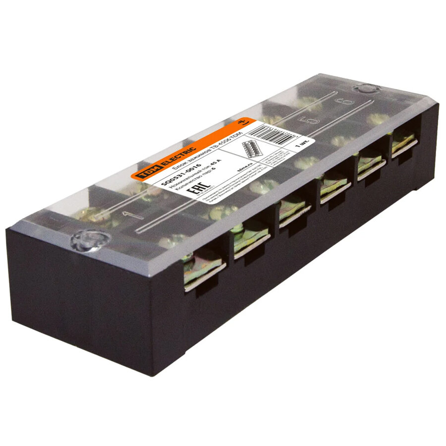 Набор Блок зажимов ТВ-4506 TDM ELECTRIC {SQ0531-0016} 1 шт (2 шт)