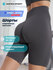 Шорты спортивные MATRIX SPORT MPF Seamless Knitted shorts, размер 46-48, темно-с...