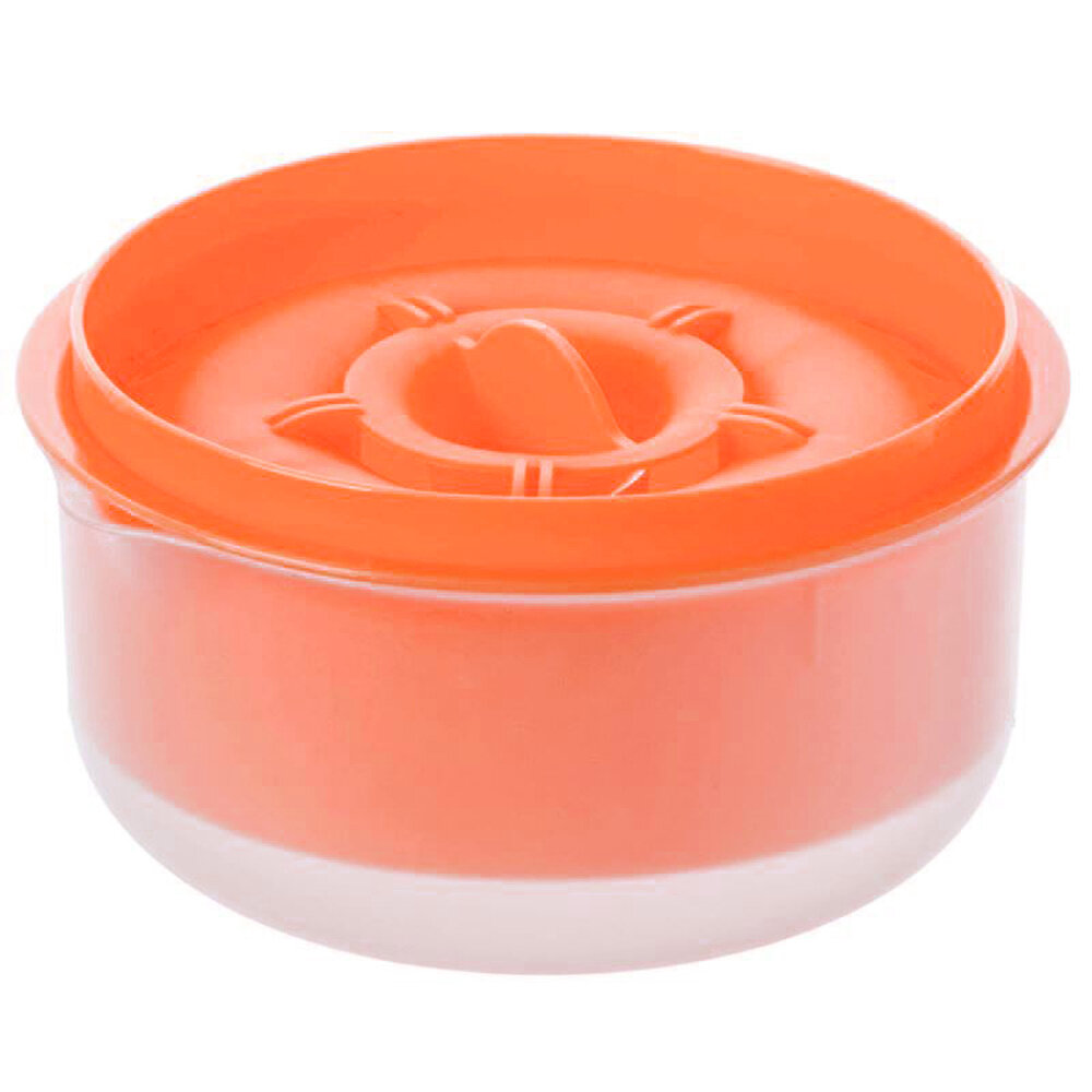 Разделитель яиц, Пластиковый инструмент для разделения яиц с контейнерами, Большое вместимое устройство для отделения белка от желтка, Желтый, Оранжевый, Материал Пластик, Размер 130*70мм, Вес 95г, Для кухни, Приготовления, Выпекания, 1шт