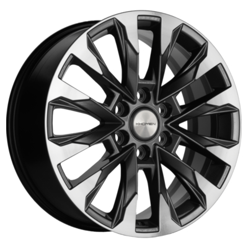 Диск колесный Khomen Wheels KHW2010 (Mohave) 8,0x20 6x114,3 Dia67.1 ET40 цвет Gray-FP