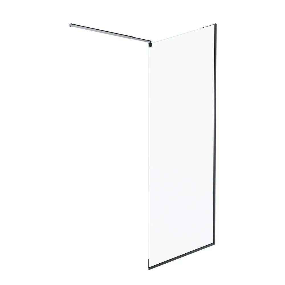 Душевая перегородка AM.PM Func W84WI-90-F1-BTE 90, 1 см, стеклянная