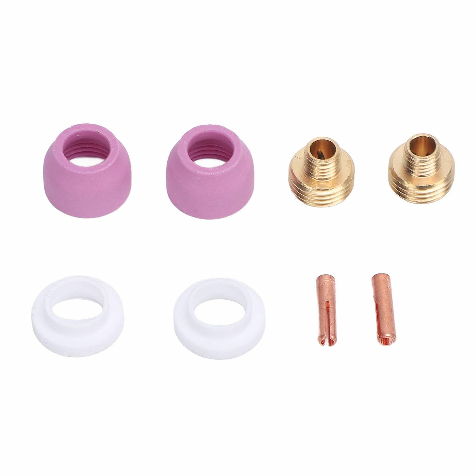 Сварочная горелка 2,4 мм разъем 2,4 мм зажим электрода керамическое сопло передняя крышка птфэ аксессуары для сварочной горелки