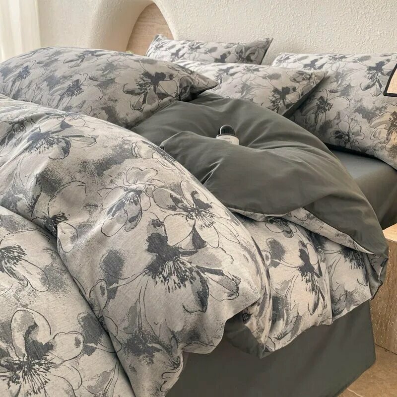 IKEA Комплект постельного белья, Перкаль, Хлопок, Евро, наволочки 50x70