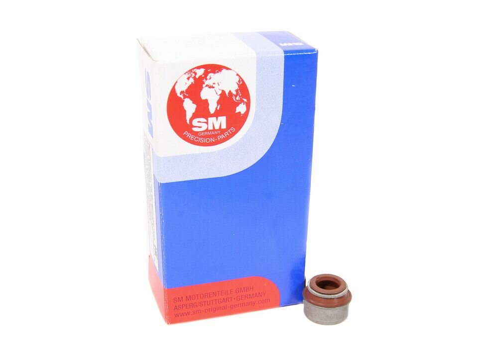 Колпачки маслосъемные ВАЗ 406 405 409 дв комплект 8 шт SM оригинал 91-2801