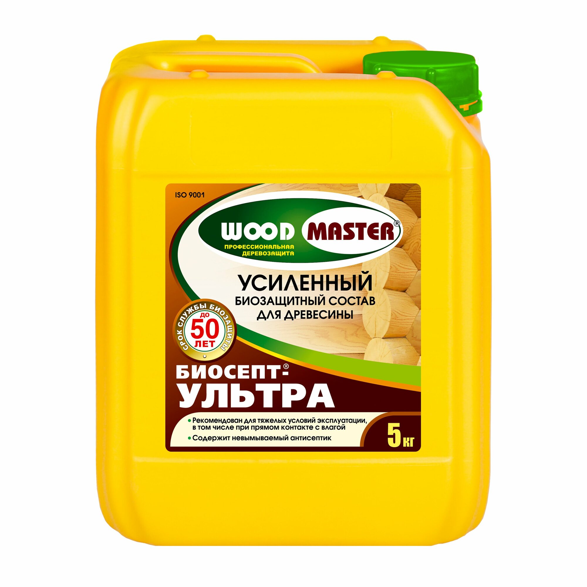 Антисептик для древесины WOODMASTER Биосепт Ультра 5л