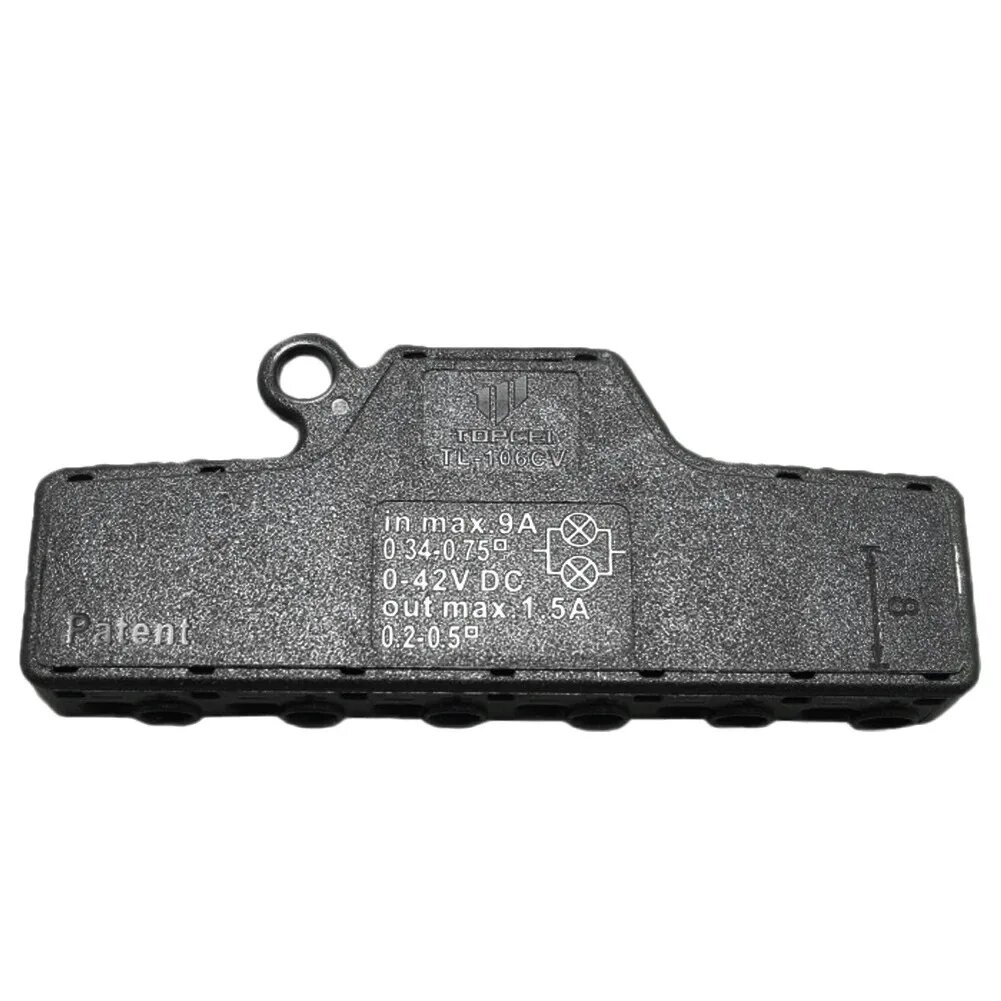 6-портовый линейный разветвитель, быстрое подключение, разветвитель проводов низкого напряжения, распределительный блок для освещения, соединительная клемма для светодиодной ленты