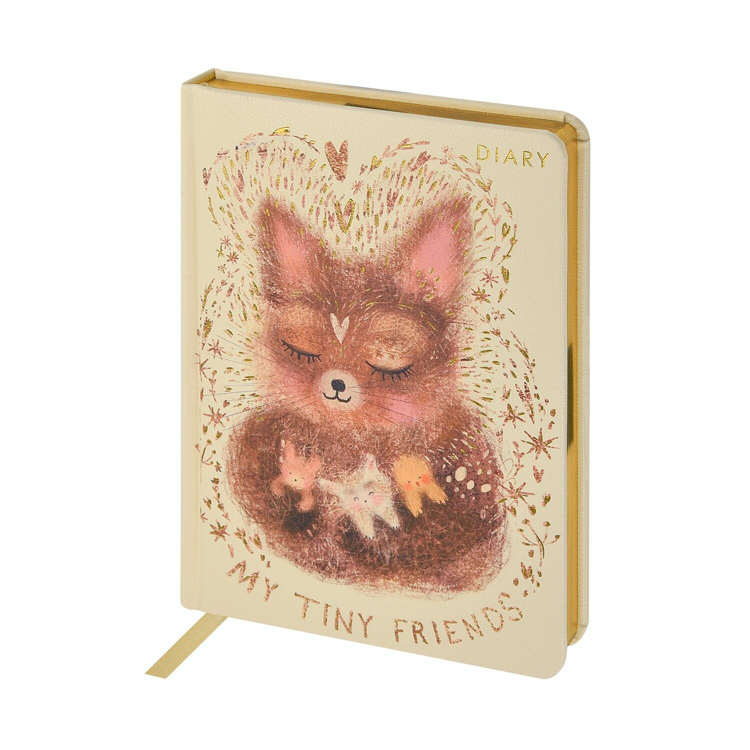 Ежедневник BrunoVisconti А5 "Love me Лисенок" недатированный 240 стр.