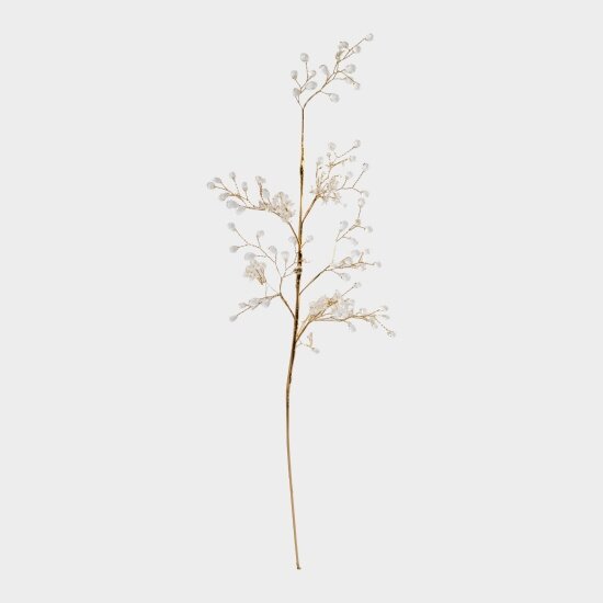 Ветка декоративная Anna Lafarg Event Кристаллы на ветке 59 см, акрил, золотистый (ANLAF-ORTA20357)
