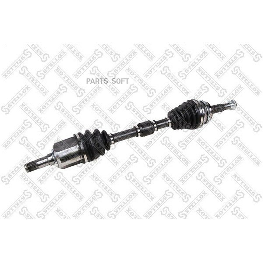 Привод левый! 650mm ABS, 36429\ Toyota Corolla Verso 1.6/1.8 04-09 от официального дистрибьютора, STELLOX, артикул 1582068SX