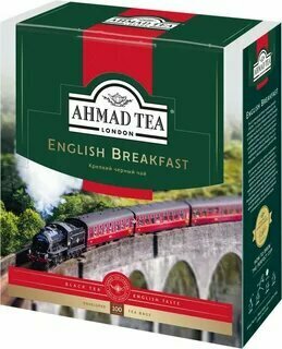 Чай Ahmad English Breakfast Tea, 25 пак/упак