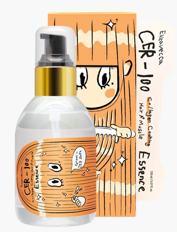 Elizavecca Эссенция для волос с коллагеном CER-100 Collagen Coating Hair Muscle Essence, 150 мл