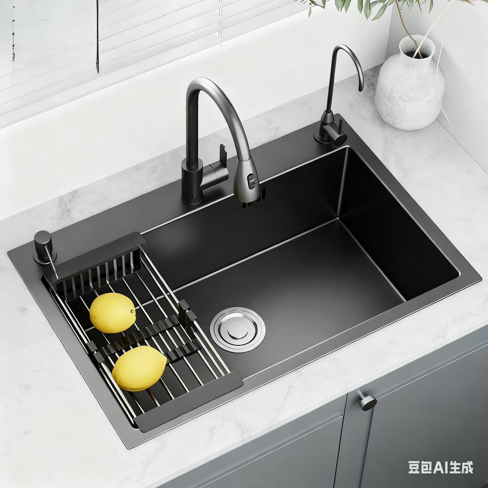 Раковина для кухни из нержавейки 60*40см