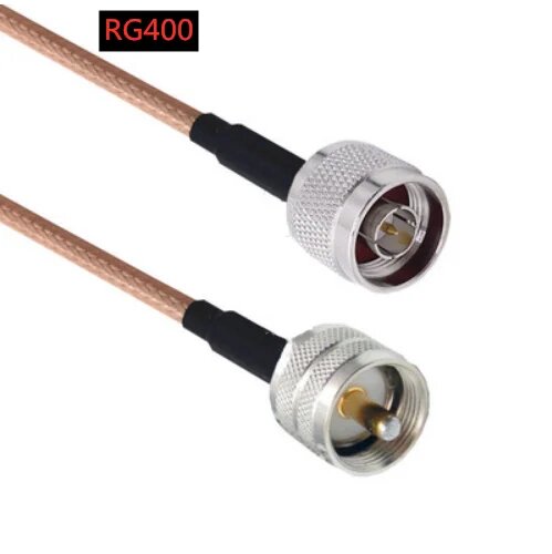 HERKOMYOU RG400 кабель-переходник UHF male to N male 1 метр 1m