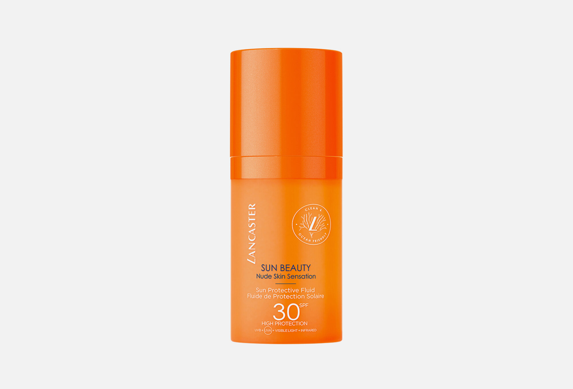 Солнцезащитный флюид для лица spf 30 LANCASTER Sun Beauty Nude Skin Sensation 30 мл